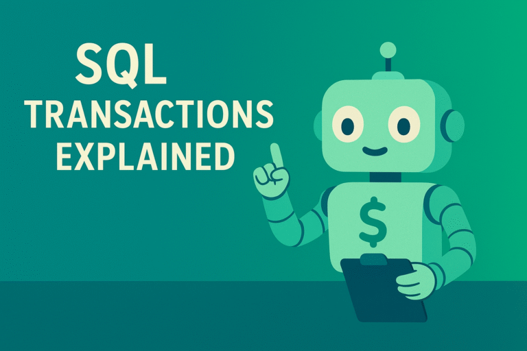 SQL Transactions Explained | Programming Valley